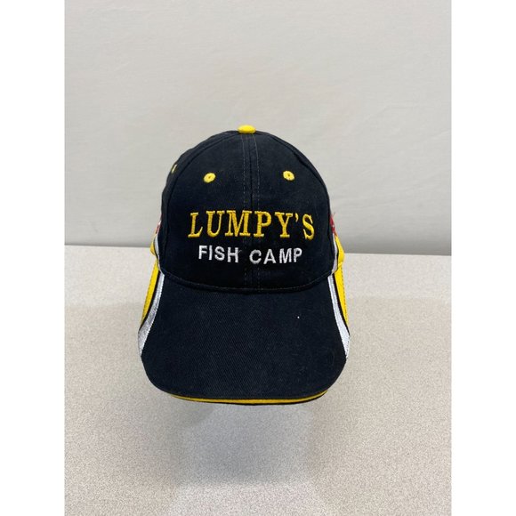 Adams | Accessories | Lumpys Fish Camp 24 Mens Hook Loop Black Yellow ...